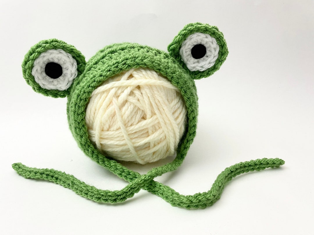 Baby Frog Bonnet / Baby Froggy Bonnet/ Baby Bonnet - Etsy