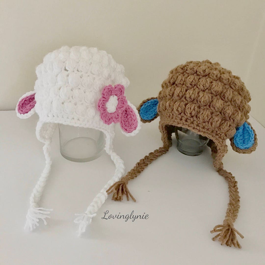 Little Lamb / Baby Sheep Beanie / Sheep Hat - Etsy