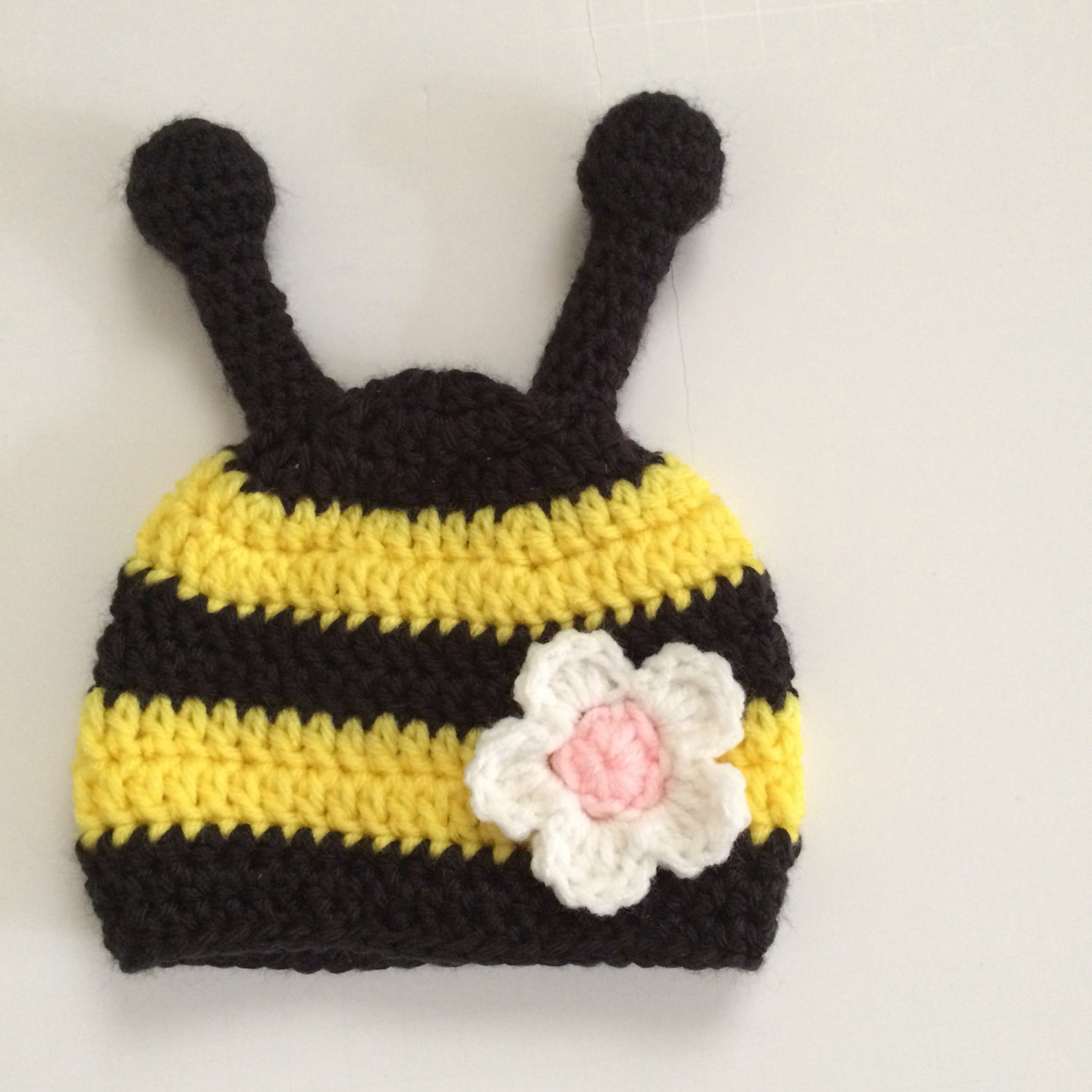Bumble Bee Beanie Bee Hat Crochet Bee Beanie Photo Prop - Etsy