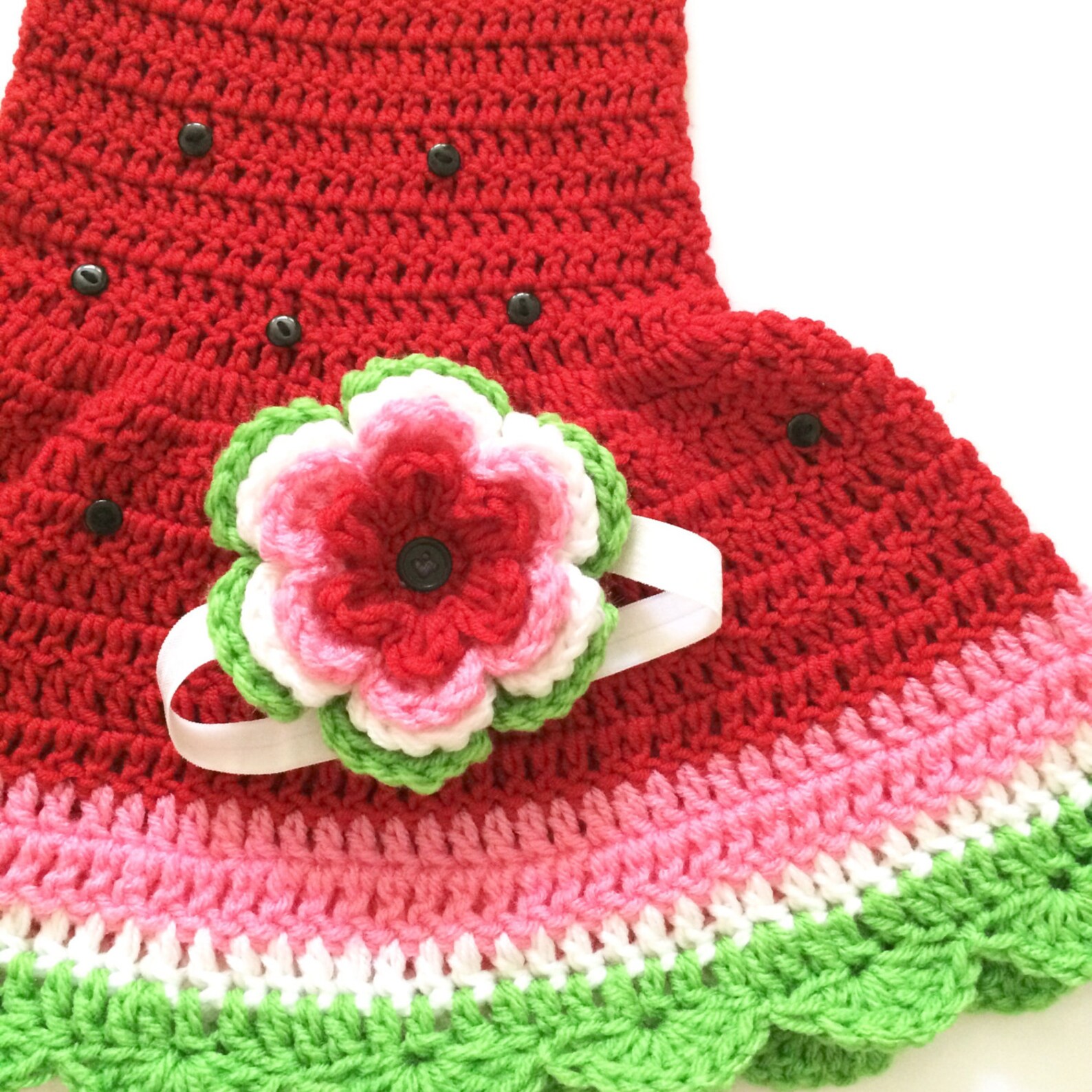Watermelon Dress (baby- Big Girl), Summer Dress for Kid, Baby Gift ...