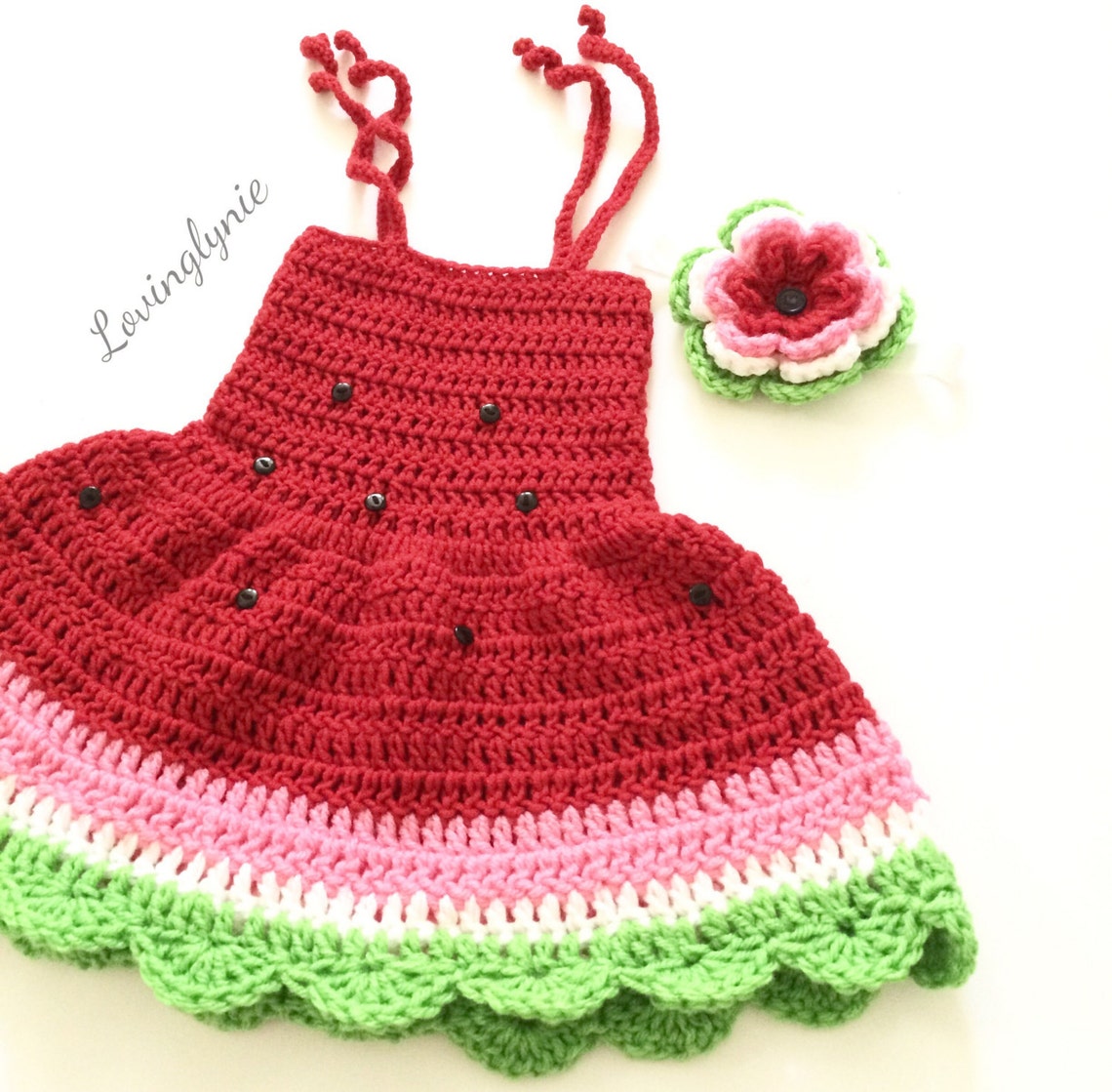 Watermelon Dress baby Big Girl Summer Dress for Kid Baby | Etsy