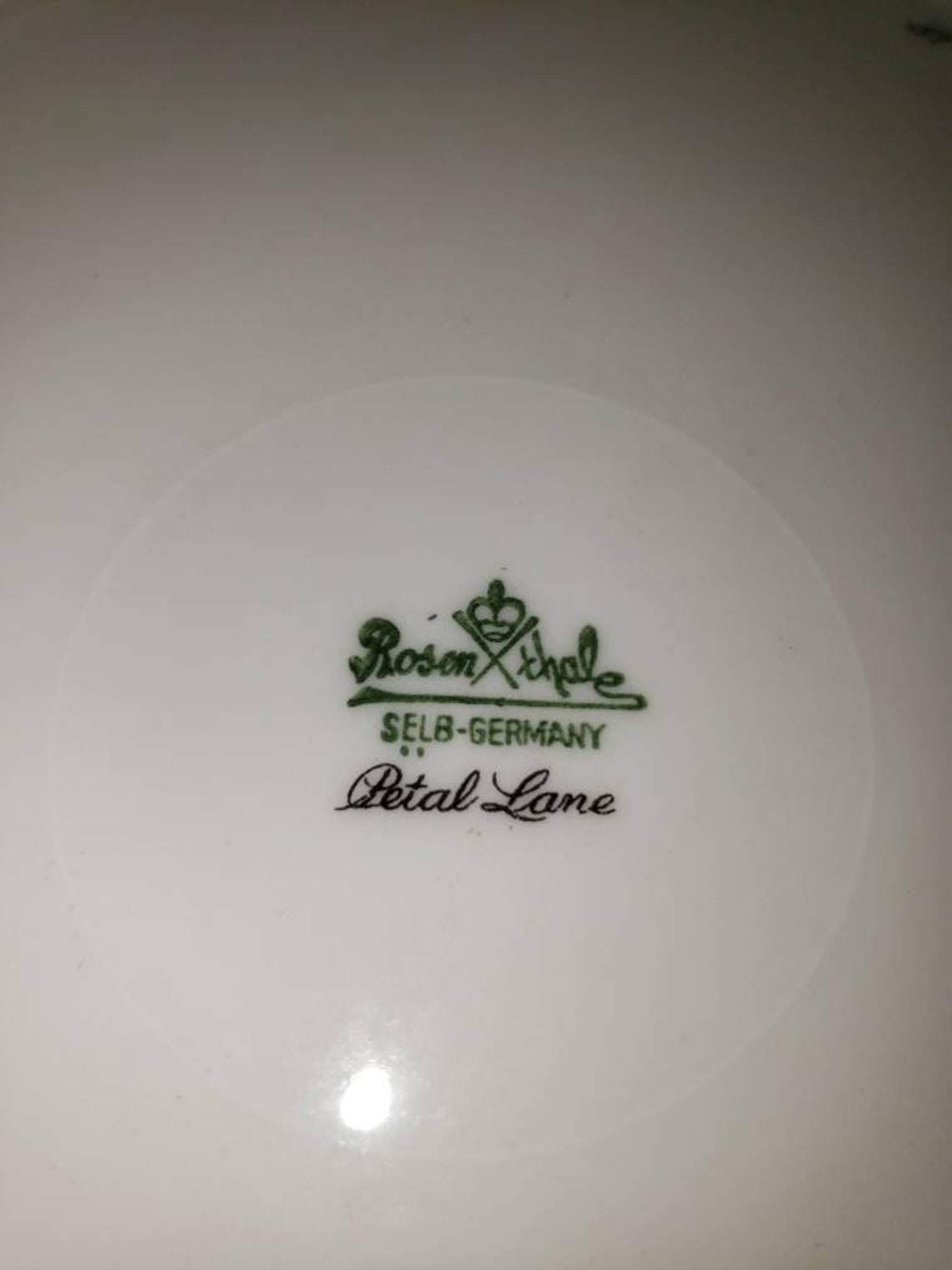 Beautiful Rosenthal Made in Selb Germany. Petal Lane Pattern. Set of 4 ...