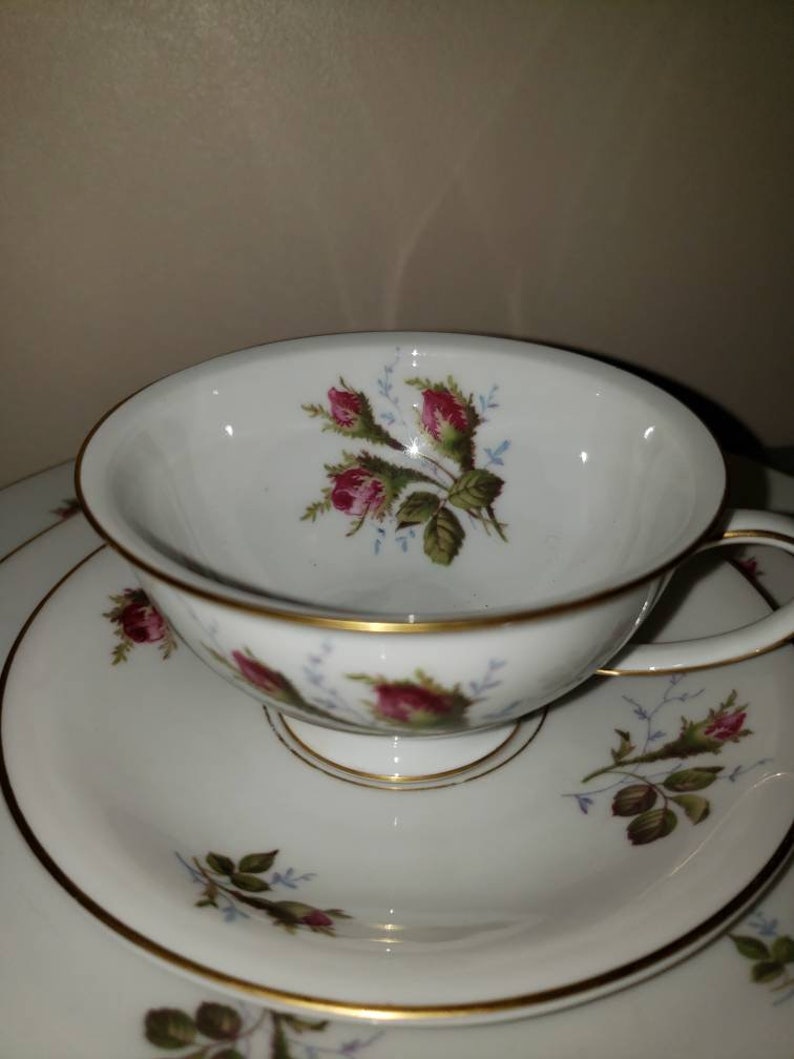 Beautiful Rosenthal Made in Selb Germany. Petal Lane Pattern. Set of 4 ...