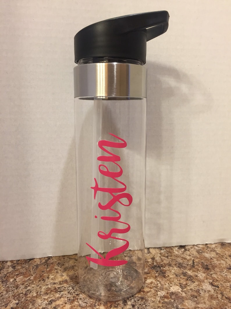 Personalized Water Bottle with Name Choose your Font and | Etsy