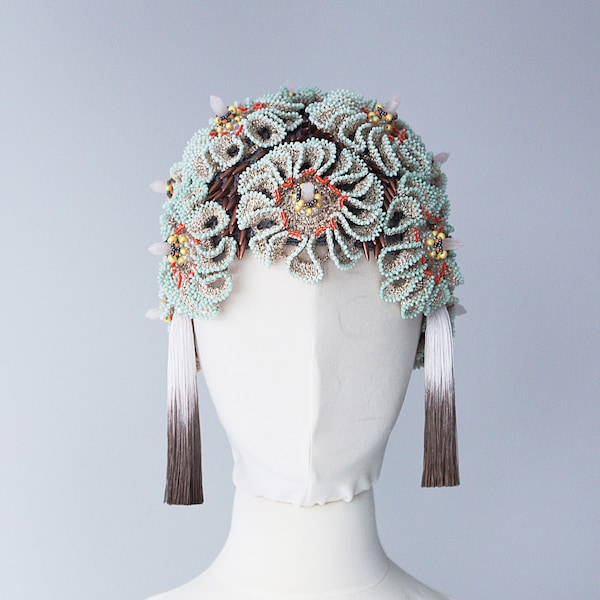 Crochet Fascinator - Etsy