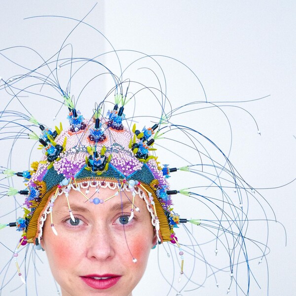 Futuristic Headdress - Etsy