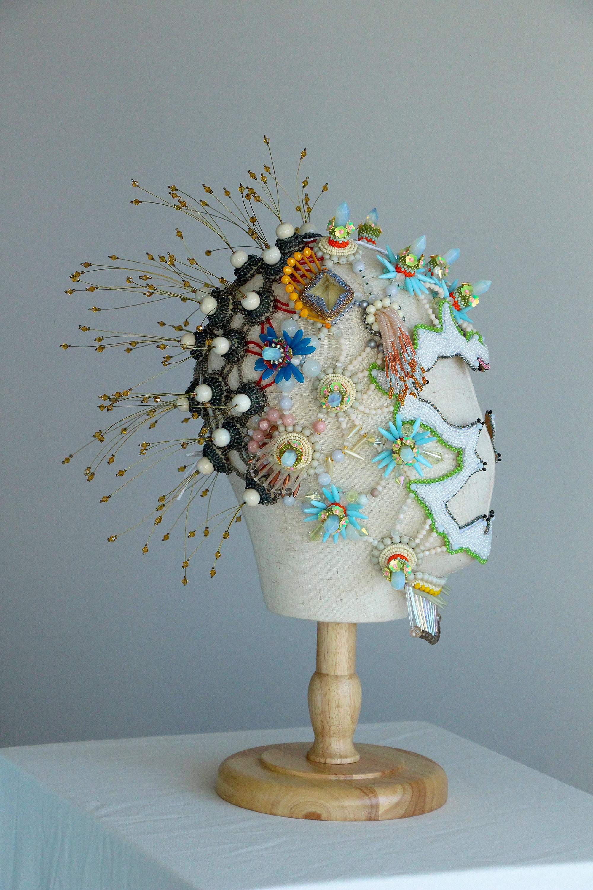 Haute Couture Mask Full Face Mask Avant Garde Mask - Etsy Canada