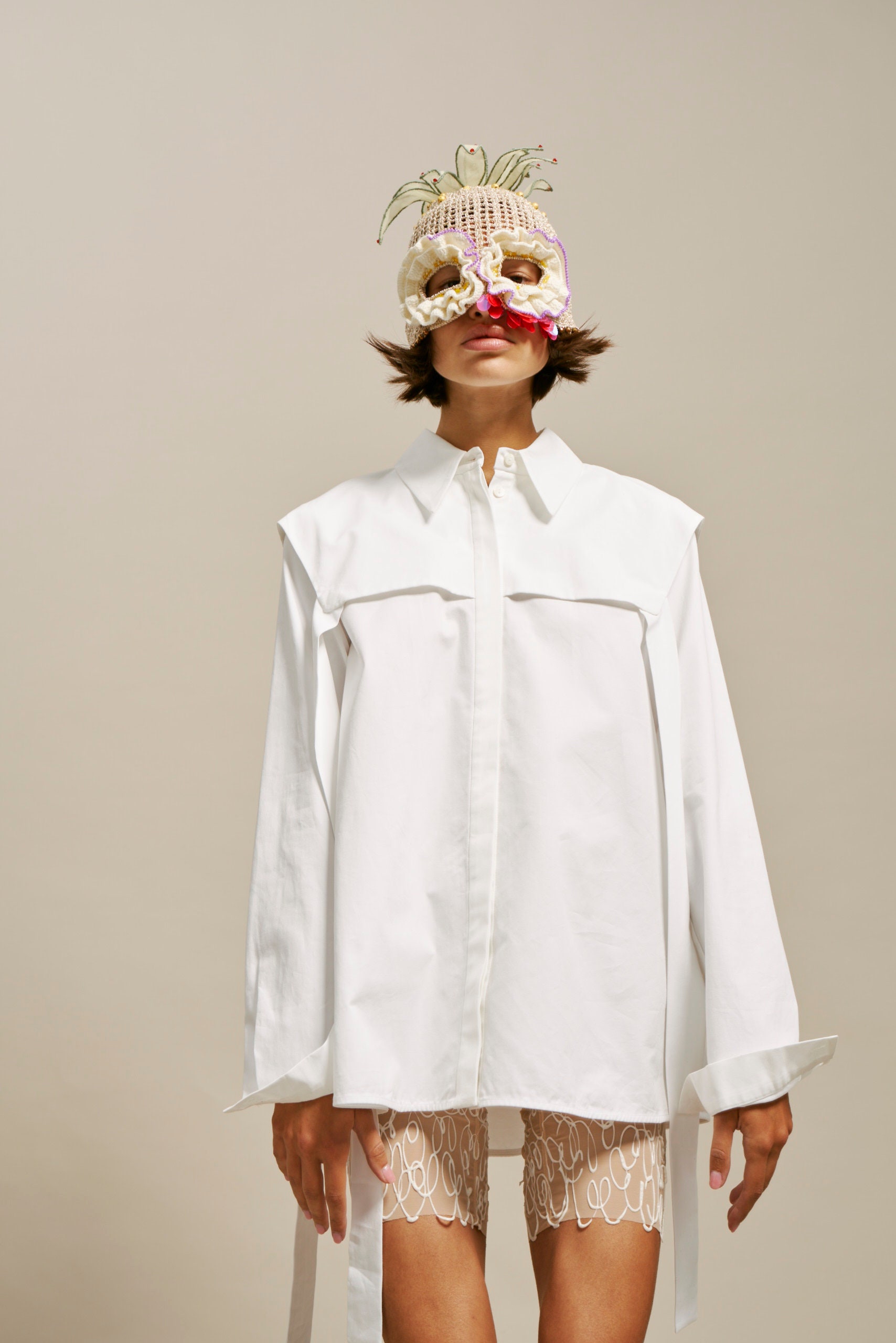 Cosplay Headpiece Mask Crochet Hat Mask - Etsy