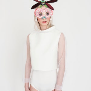 Carnival Headpiece Mask, Masquerade Ball Costume Mask, Avant Garde ...