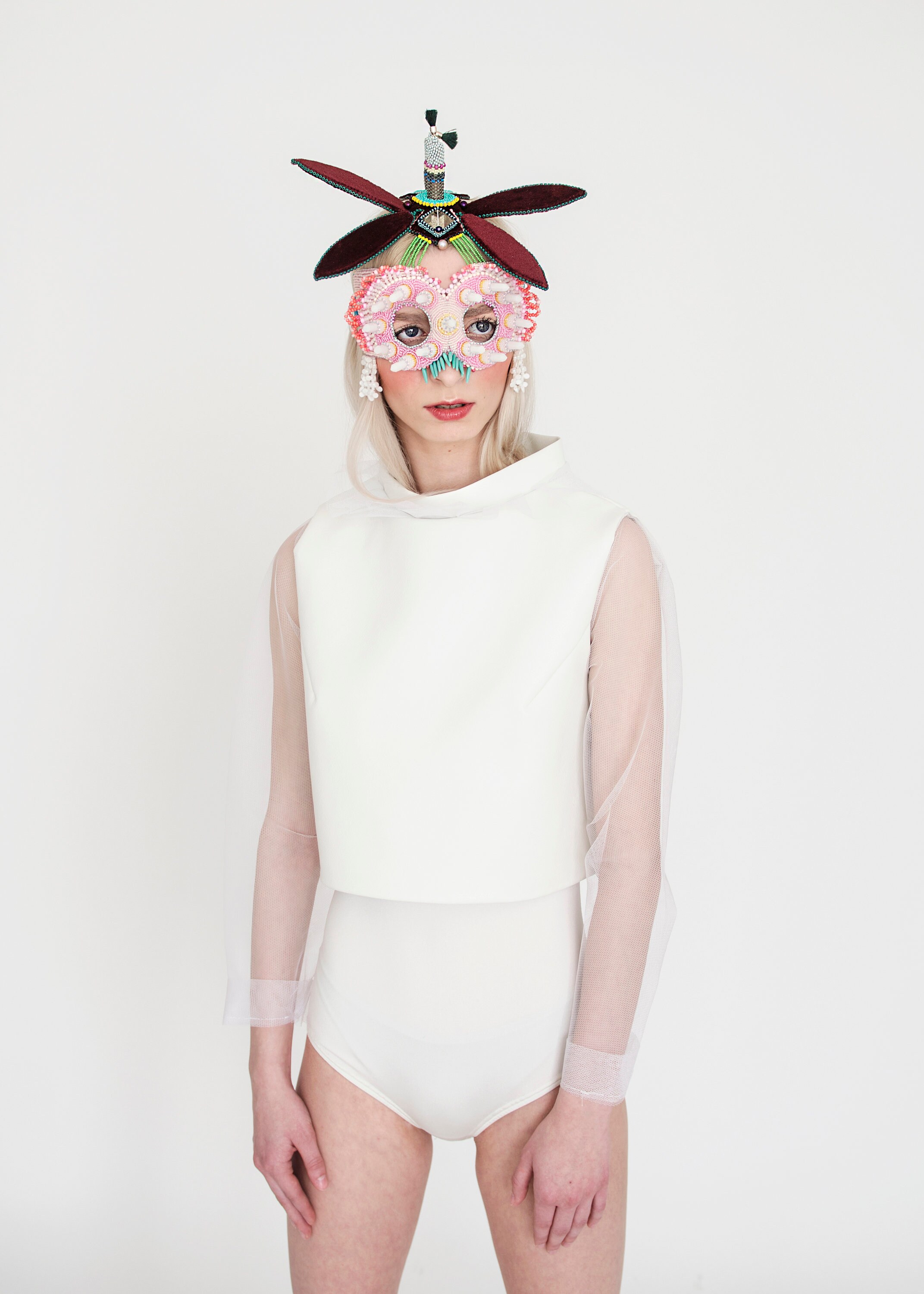 Carnival Headpiece Mask Masquerade Ball Costume Mask Avant | Etsy