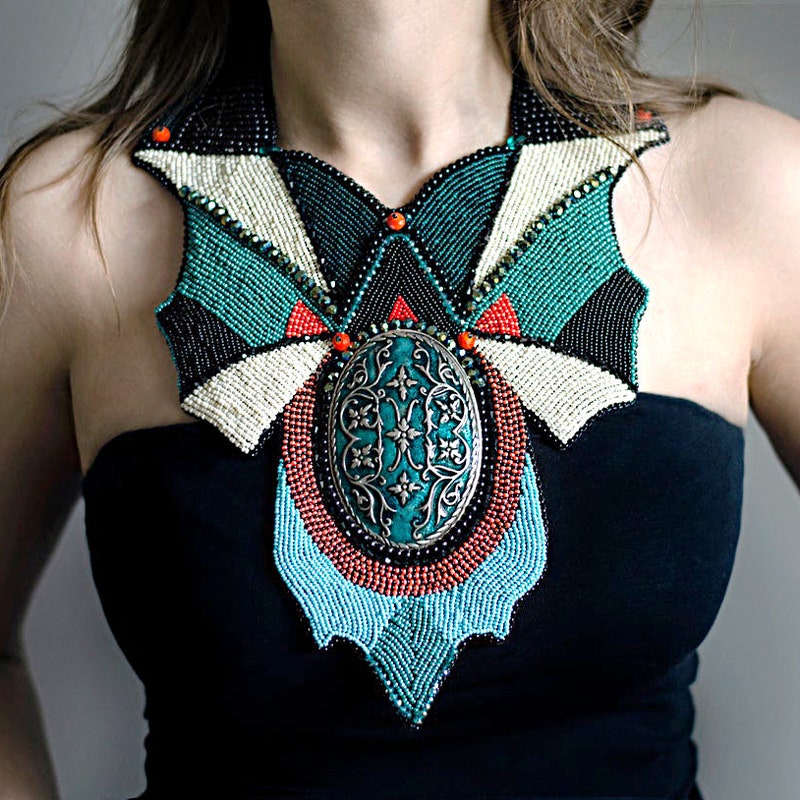 Statement Collar - Etsy