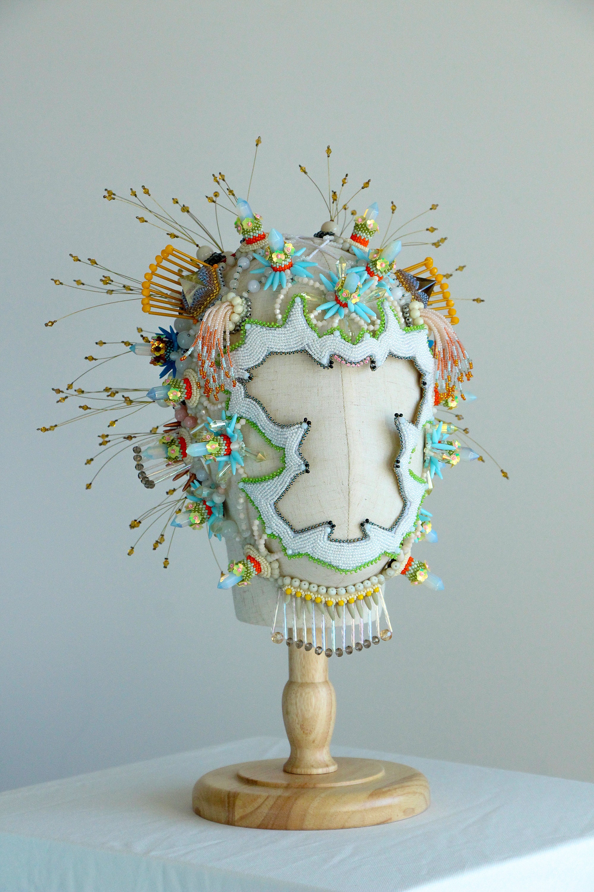 Haute Couture Mask Full Face Mask Avant Garde Mask - Etsy Canada