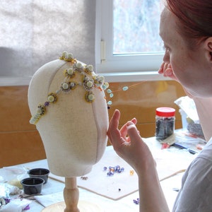 Colorful Festival Beaded Headdress for Women and Men Flapper Hair ...