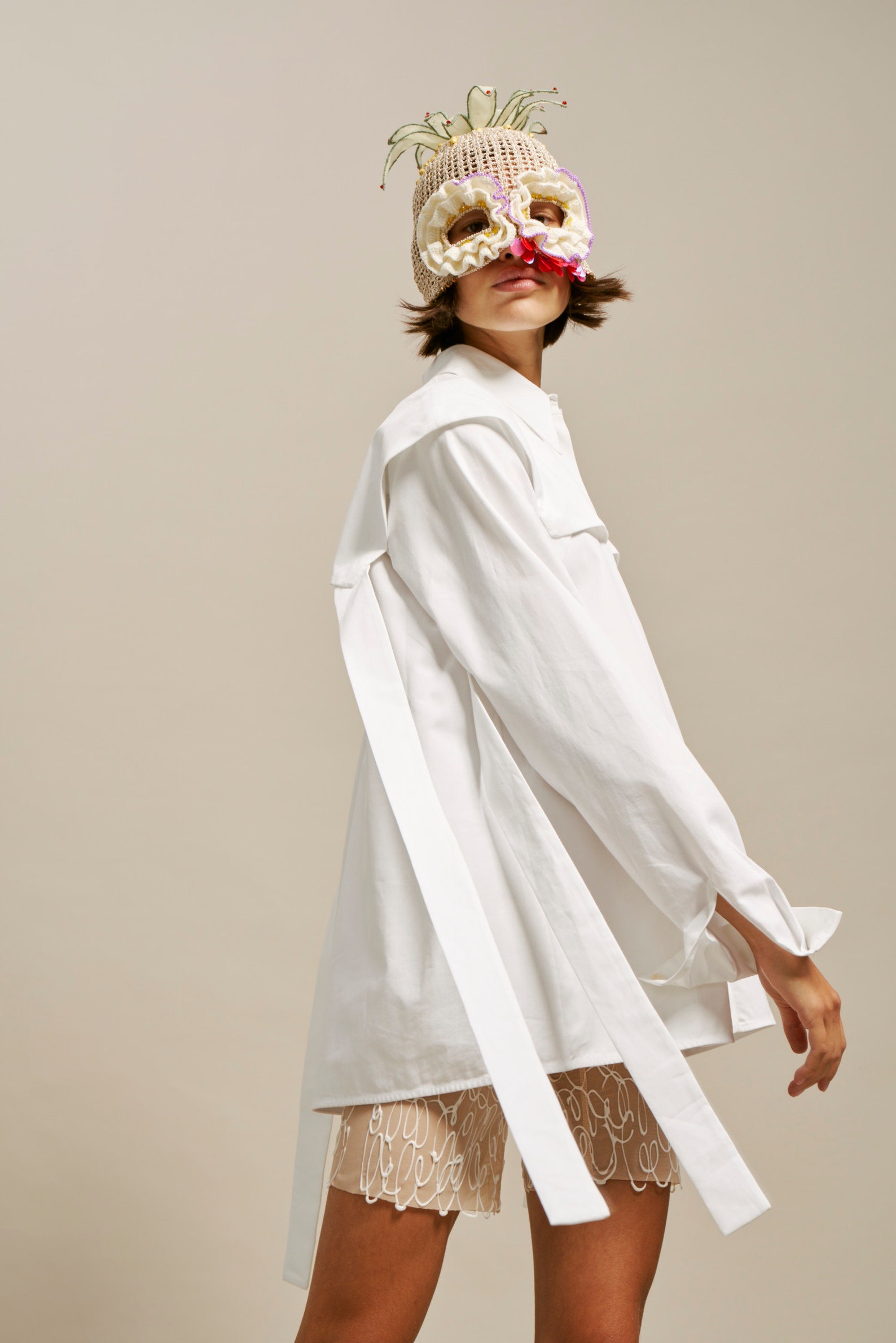 Cosplay Headpiece Mask Crochet Hat Mask - Etsy