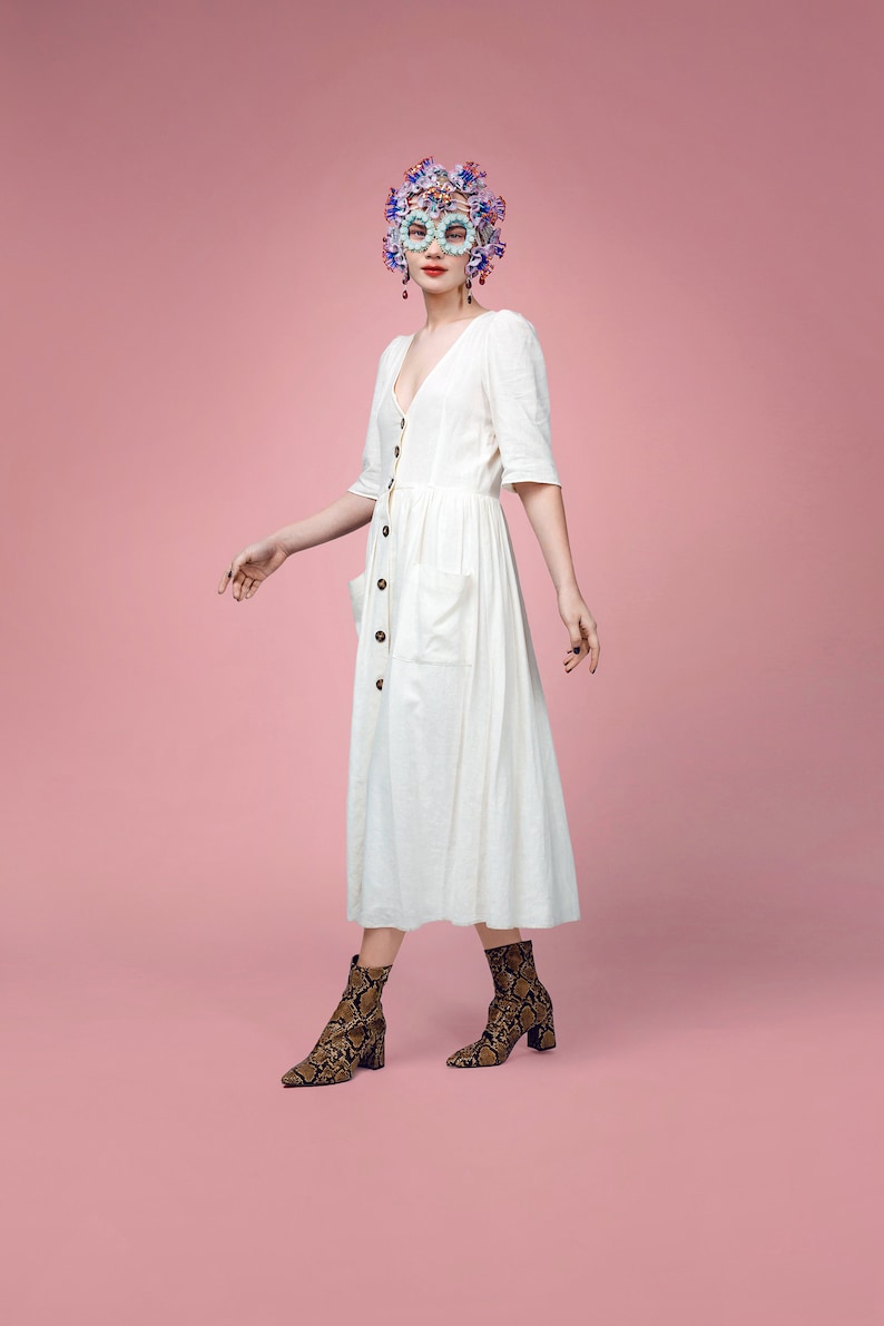 Beaded Masquerade Mask Headpiece Haute Couture Fashion | Etsy