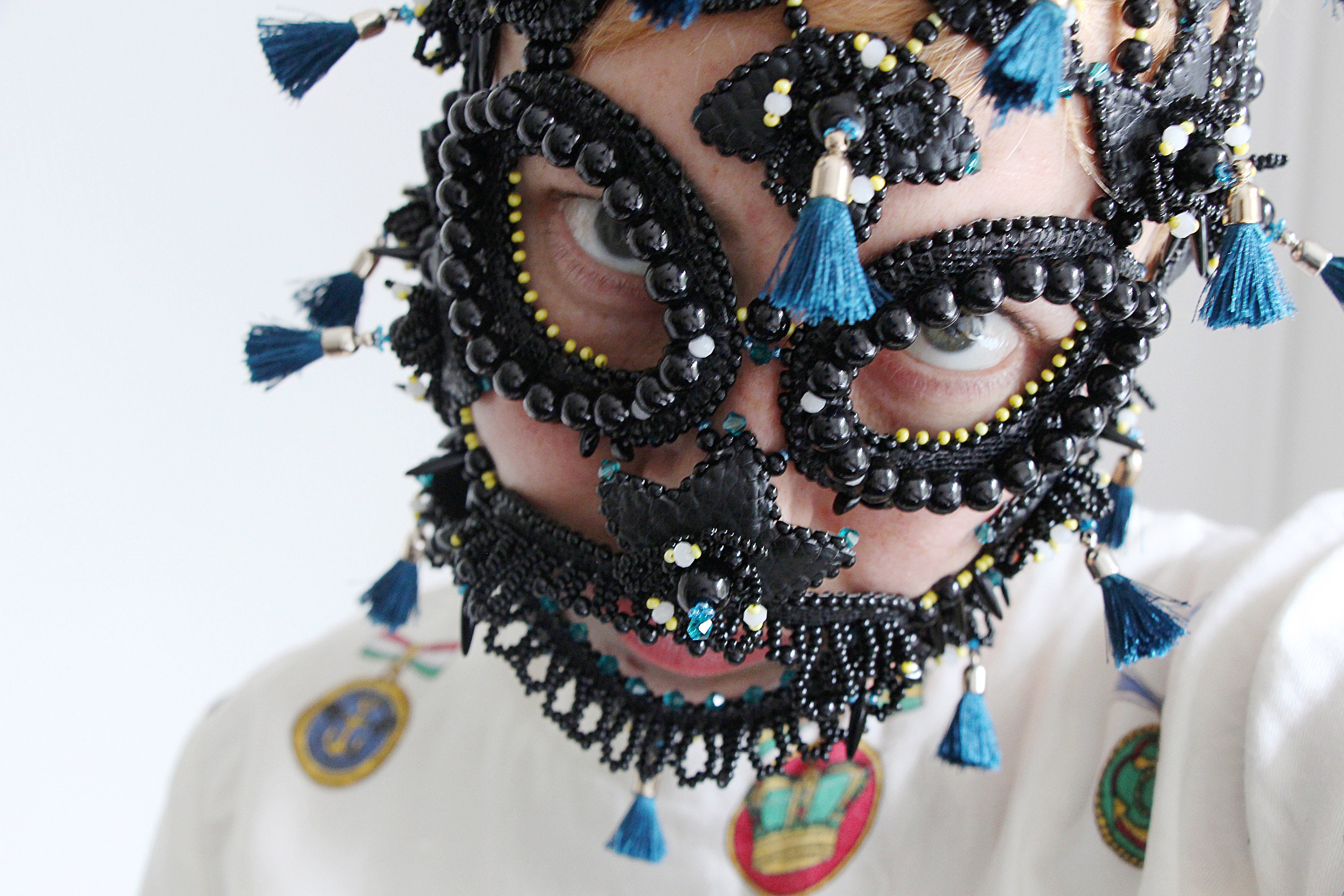 Full Face Leather Mask Bdsm Mask Halloween Mask Fetish - Etsy