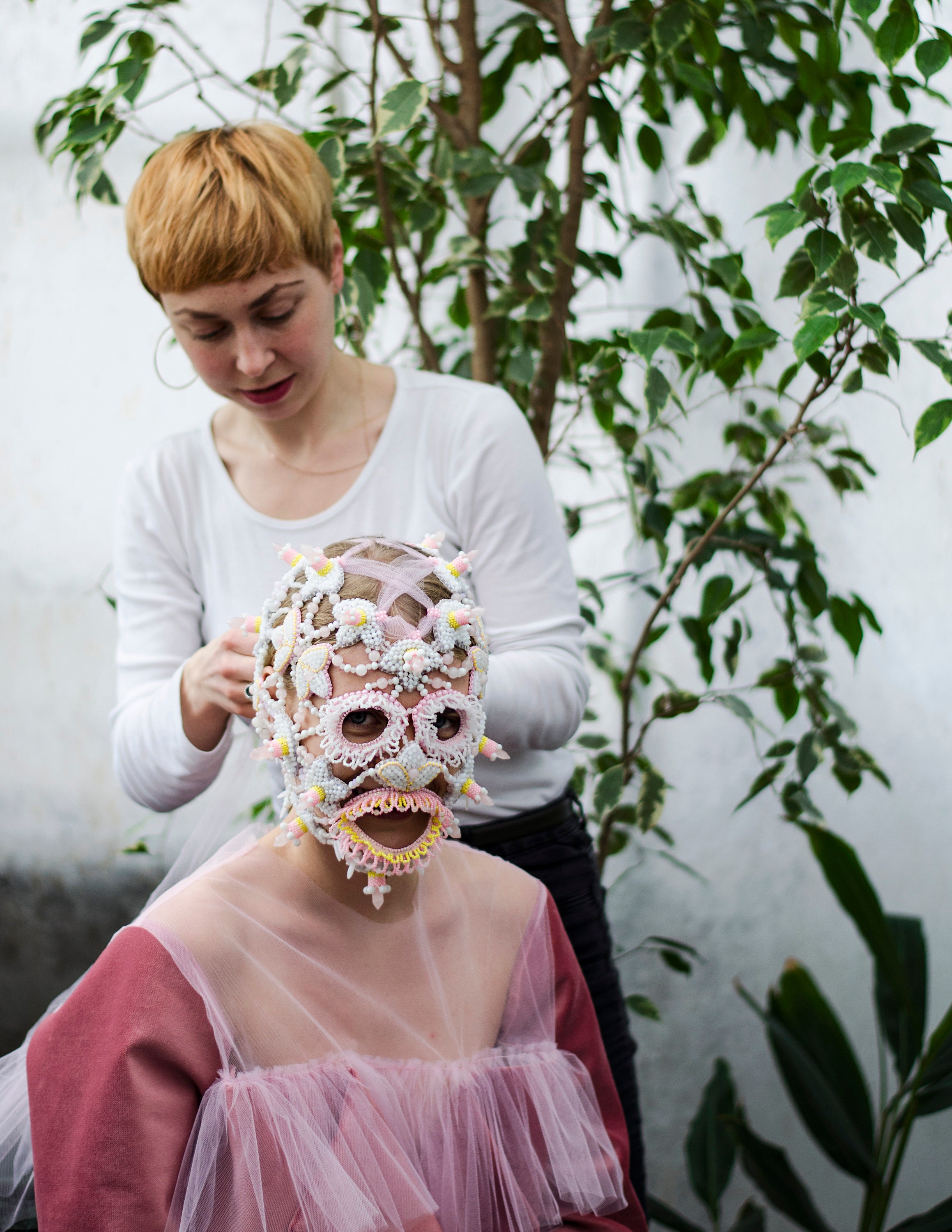 Face Harness Mask Full Face Mask Haute Couture Mask Avant | Etsy