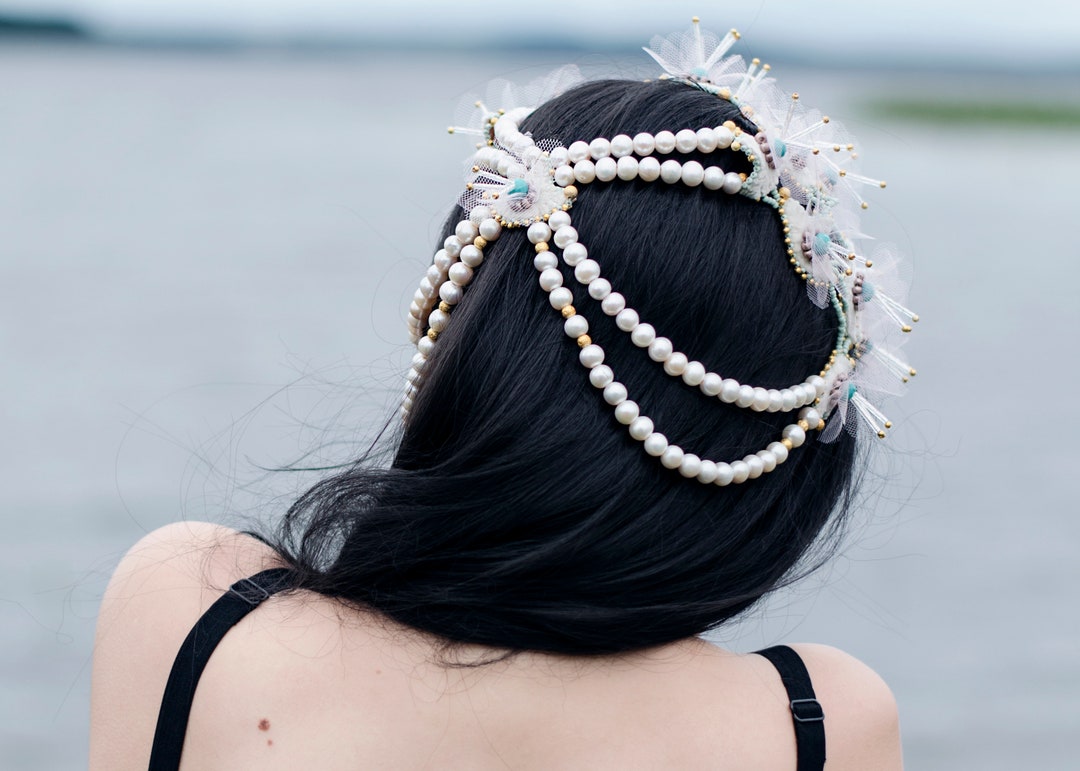 Wedding Flower Crown Headpiece - Etsy
