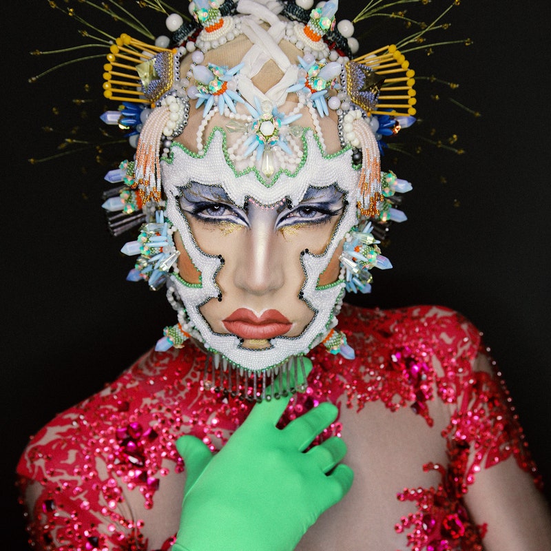 Crystal Full Face Mask - Etsy