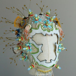 Haute Couture Mask, Full Face Mask, Avant Garde Mask, Futuristic Full ...