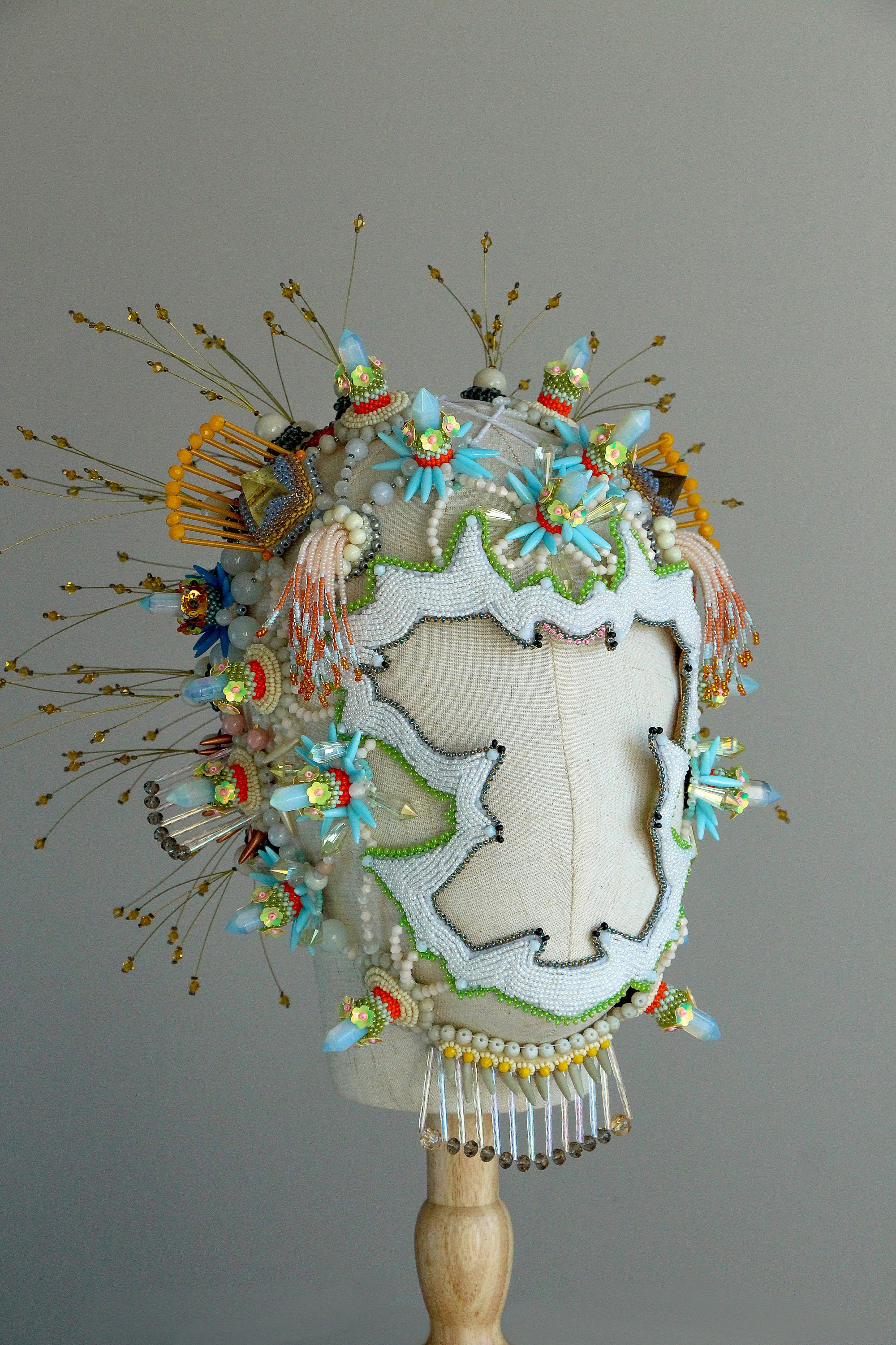 Haute Couture Mask Full Face Mask Avant Garde Mask - Etsy Canada