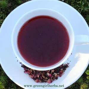 Rosey Red Organic Herbal Tea Made by an Herbalist Made With Certified ...