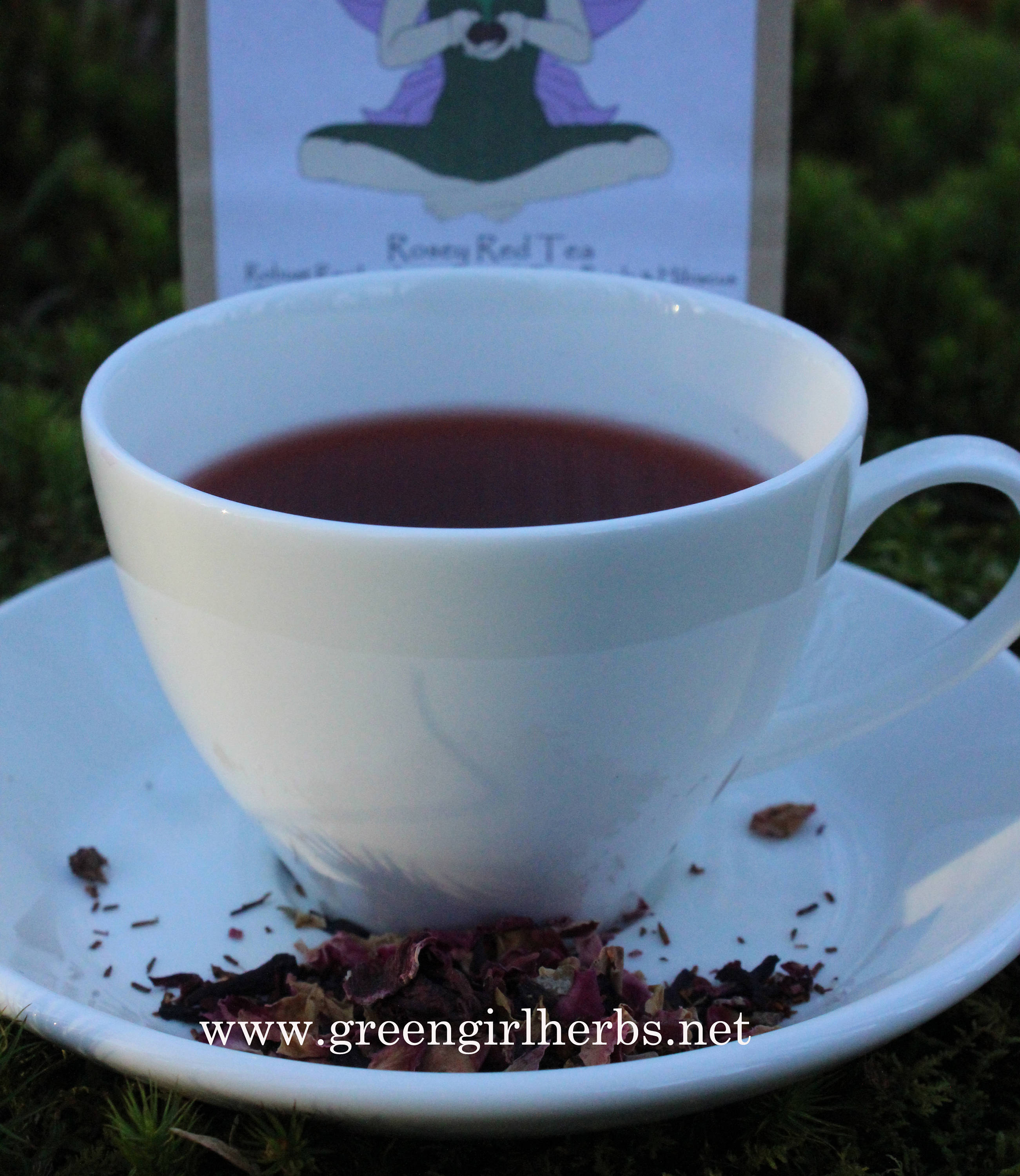 Rosey Red Organic Herbal Tea Made by an Herbalist Made - Etsy