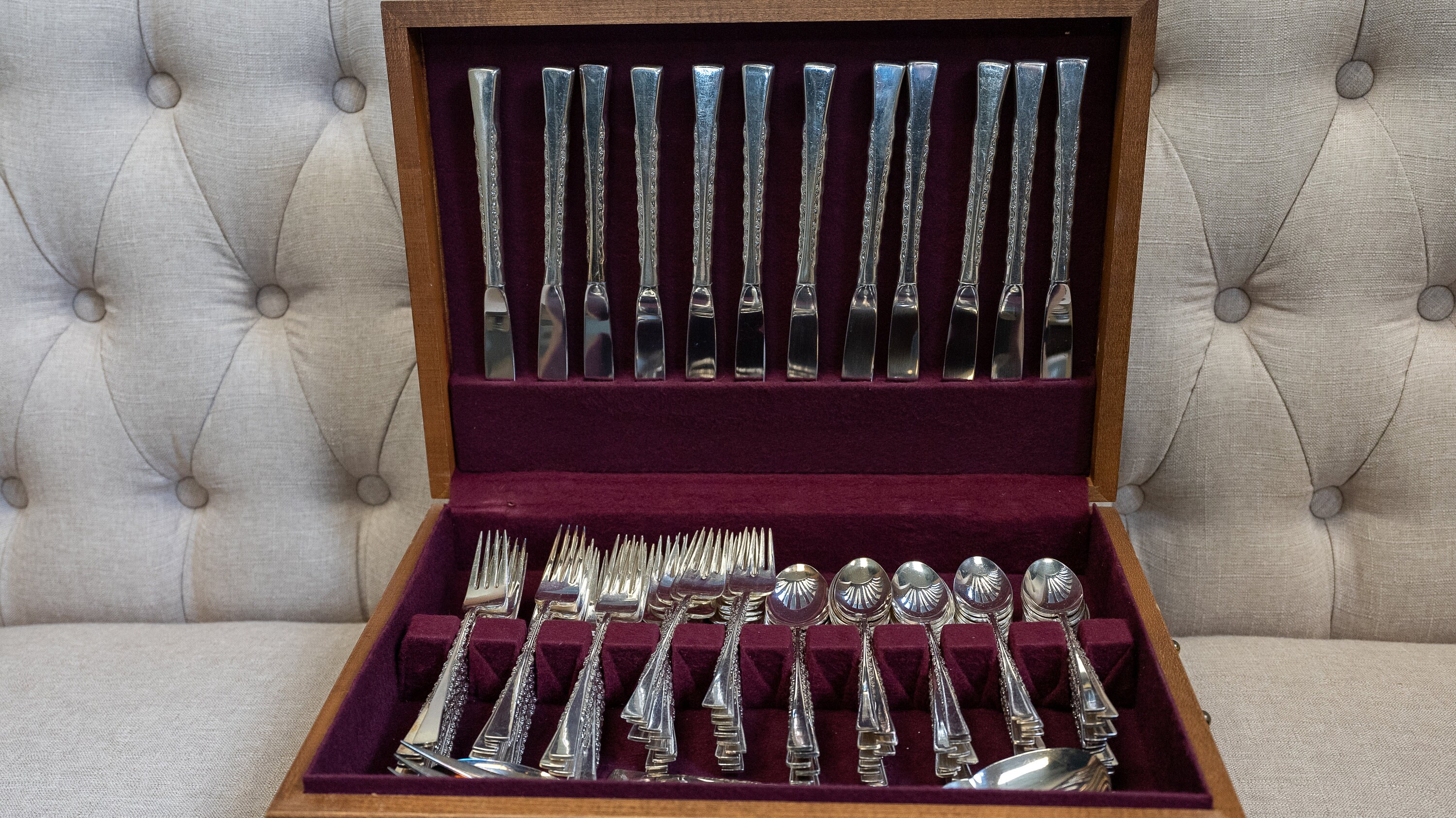 Vintage Set of Camille Style Silverware by International Deepsilver - Etsy