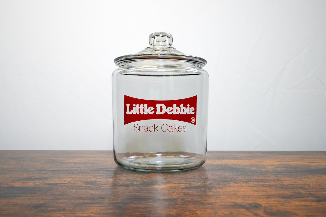Vintage Collectable Glass Little Debbie Snack Cakes Jar - Etsy
