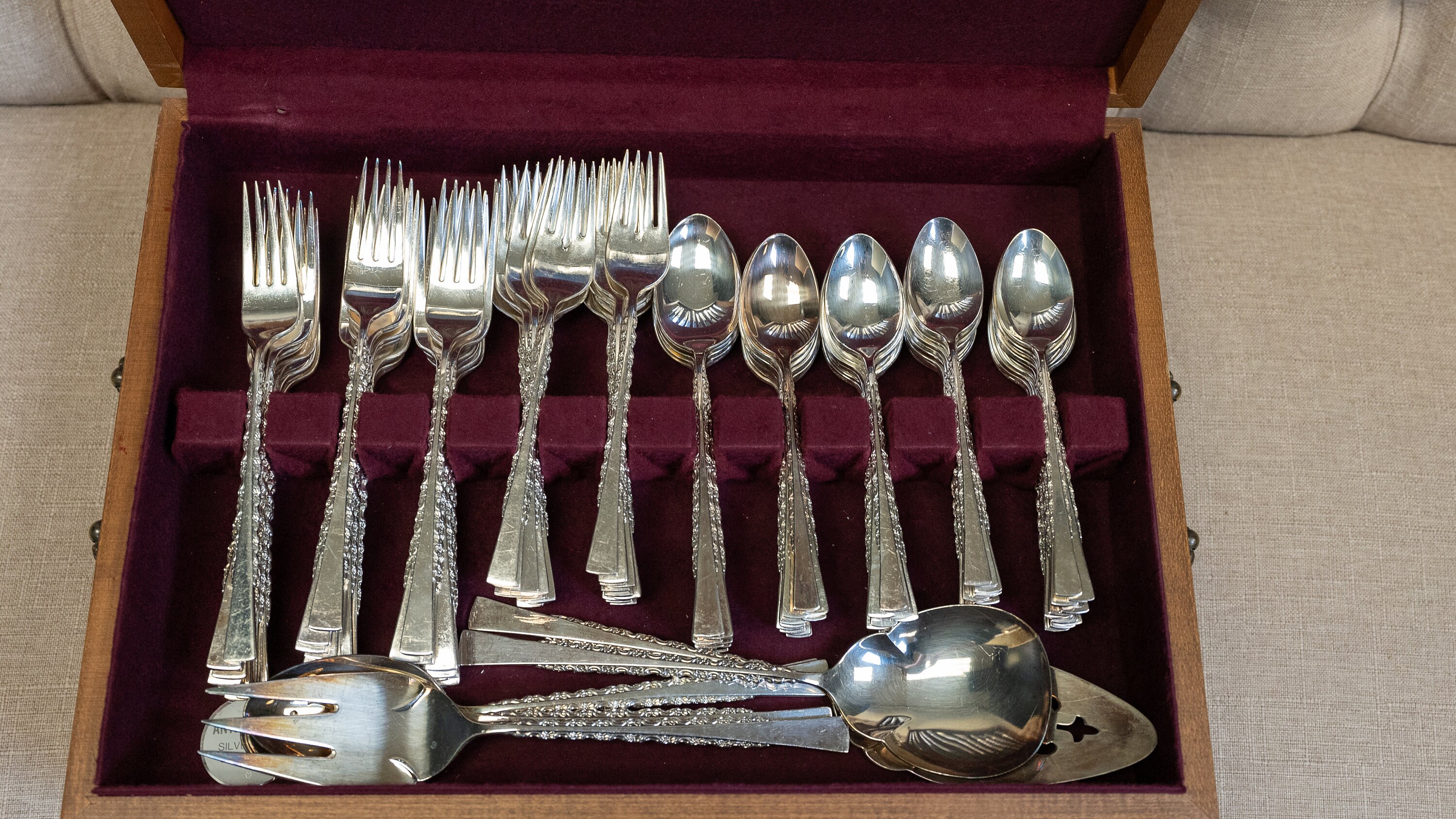 Vintage Set of Camille Style Silverware by International Deepsilver - Etsy