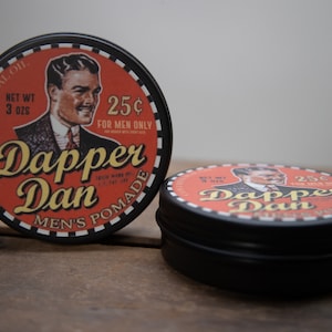 Dapper Dan Pomade Tin Can Replica - O Brother, Where Art Thou? - Etsy