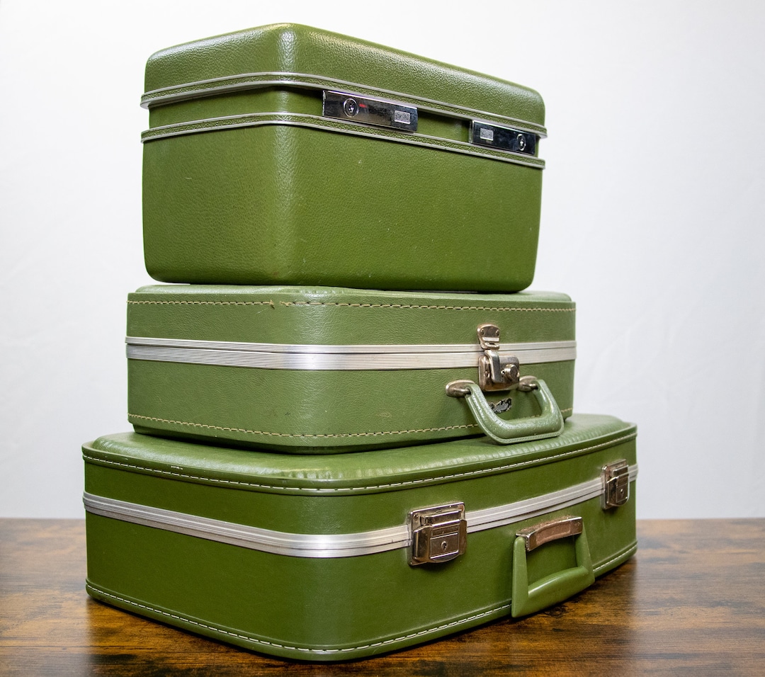 Vintage Suit Case Large 1960s Luggage - Etsy