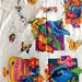 TROPICAL ISLAND APPLIQUES 2 Fabric Panels Brilliantly Colored - Etsy
