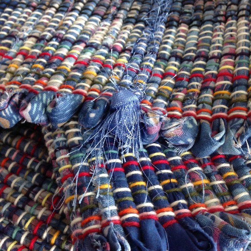 Loom Woven Rag Rugs - Etsy