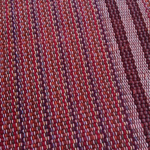Rust Colored Rag Rug 55" X 26" Hand Woven Repurposed Fabric Country ...
