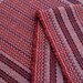 Rust Colored Rag Rug 55 X 26 Hand Woven Repurposed Fabric Country ...