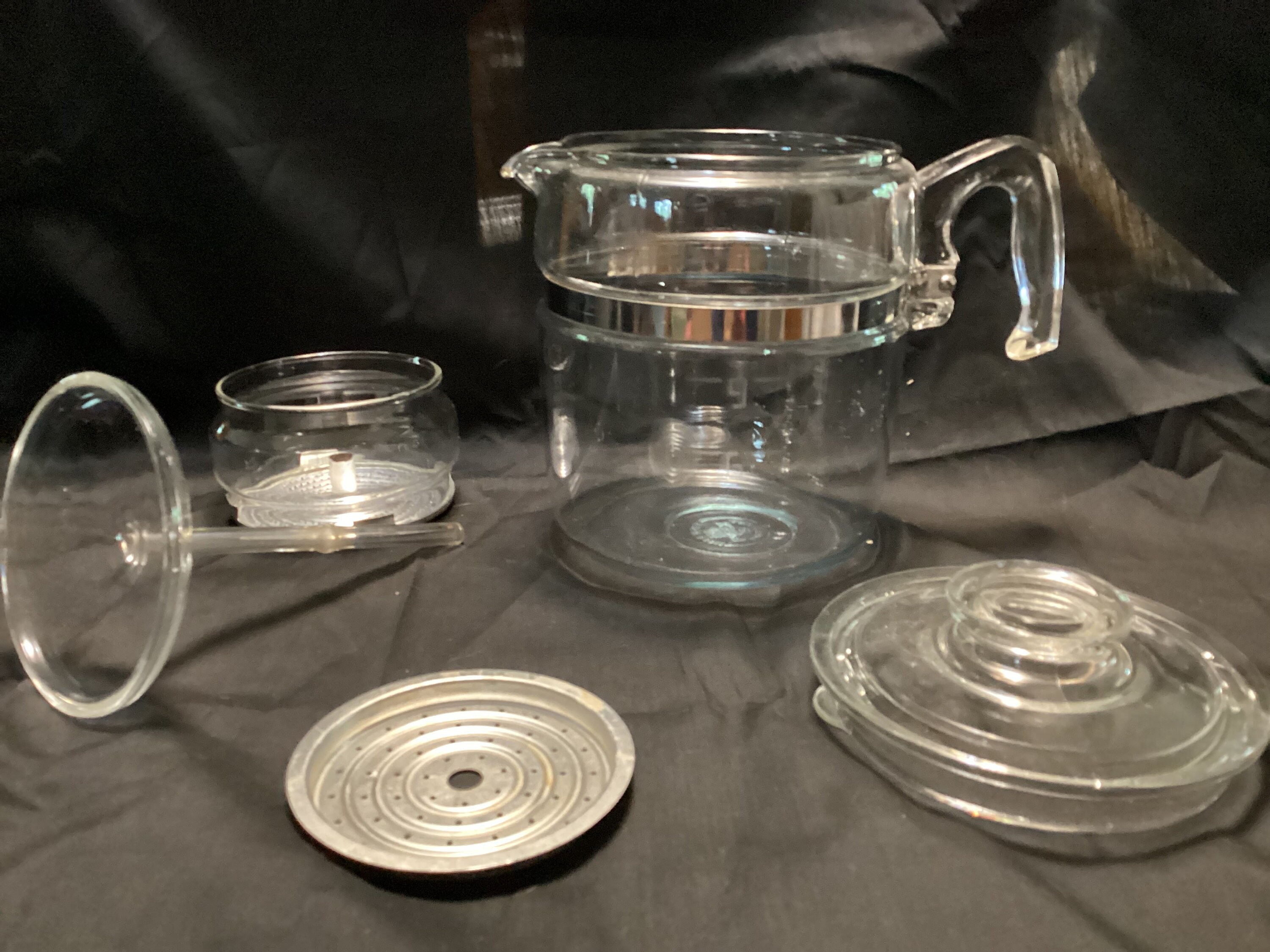 Vintage PYREX COFFEE Pot 7759 9 Cup Made in U.S.A. Complete Very Good ...