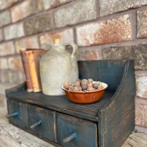 Primitive Drawer Shelf - MADE TO ORDER - Etsy