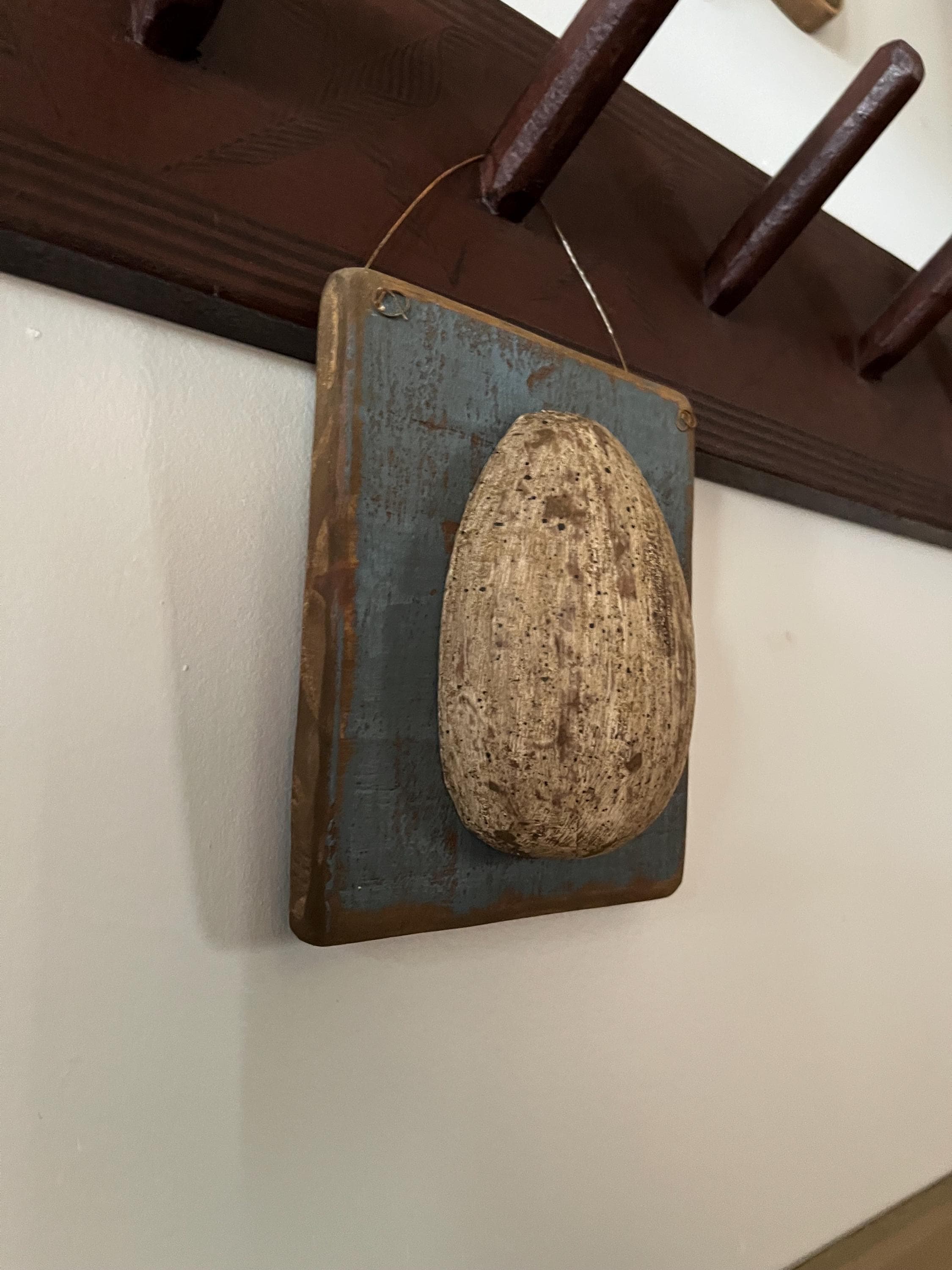 3D Prim Egg Hanger - Country Blue - Etsy