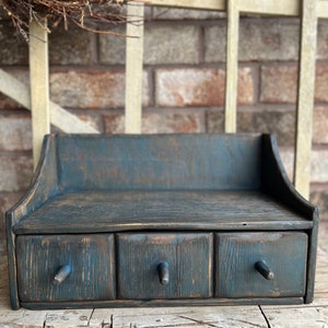 Primitive Drawer Shelf - MADE TO ORDER - Etsy