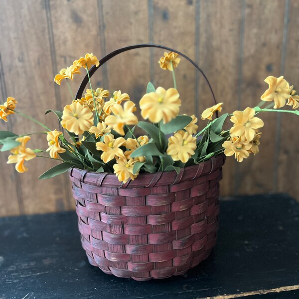 Primitive Basket - Etsy