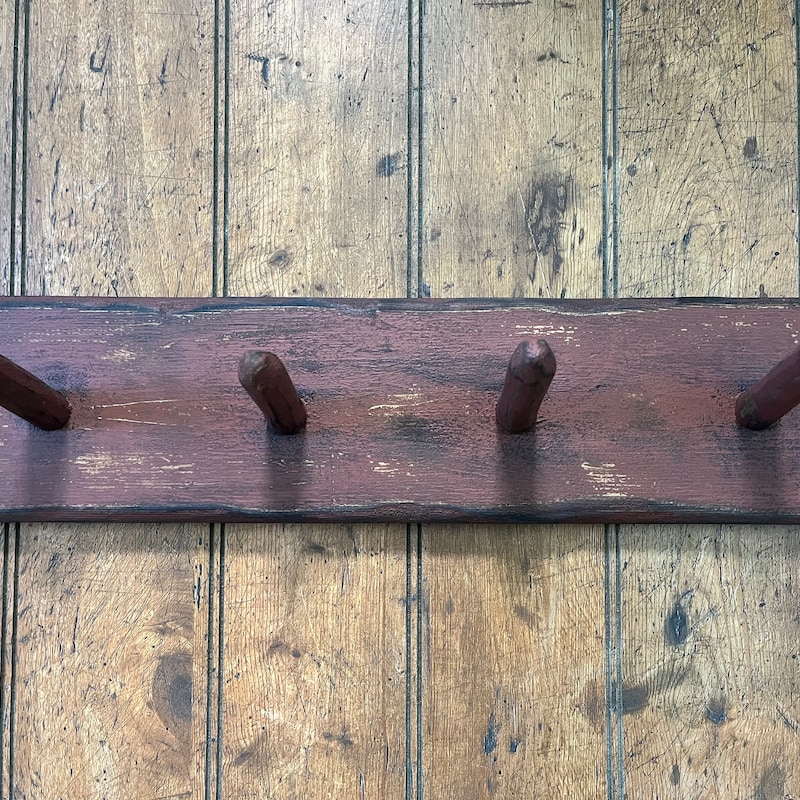 Primitive Peg Rack - Etsy