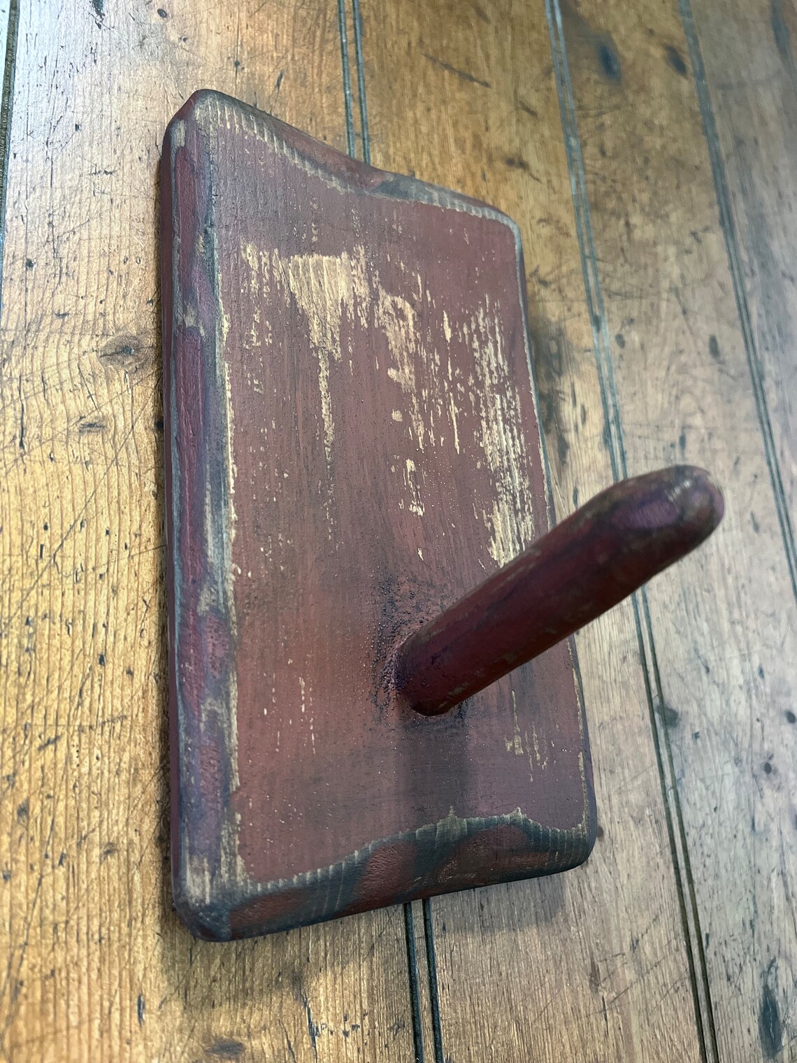 Primitive Single Peg Rail - 8” - MADE TO ORDER - Choose Your Color ...