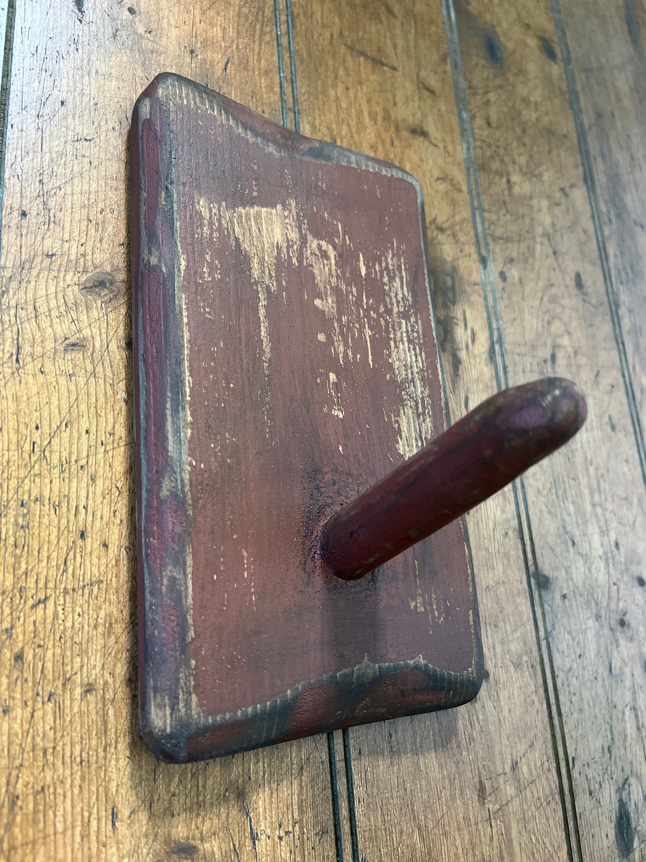 Primitive Single Peg Rail - 8” - MADE TO ORDER - Choose Your Color ...