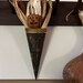 Folk Art Pumpkin Poke Cone W/ Dried Corn Husk & Cobs 16 - Etsy