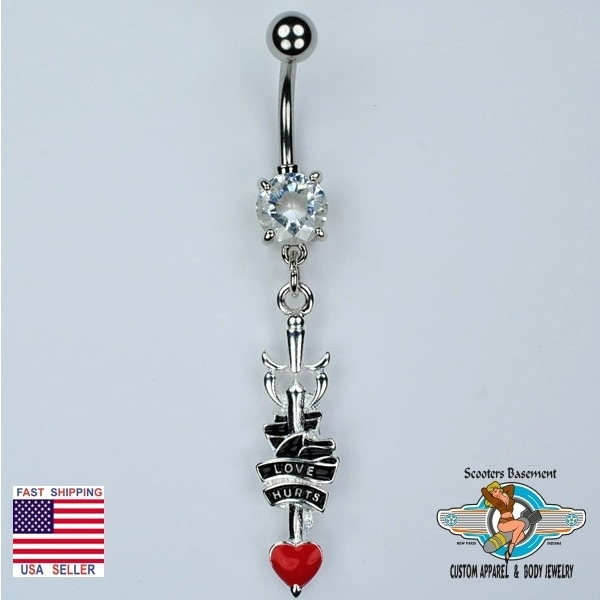 Navel Piercing Sword - Etsy