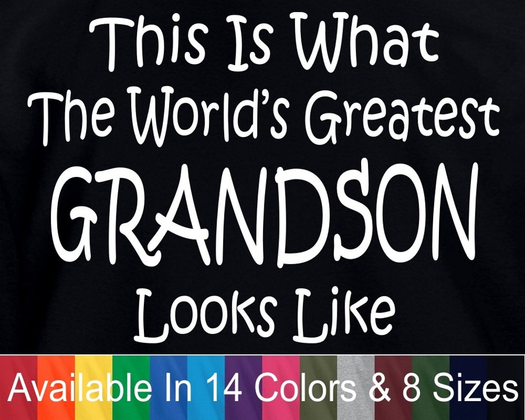 Worlds Greatest GRANDSON Funny Fathers Day Birthday Christmas - Etsy