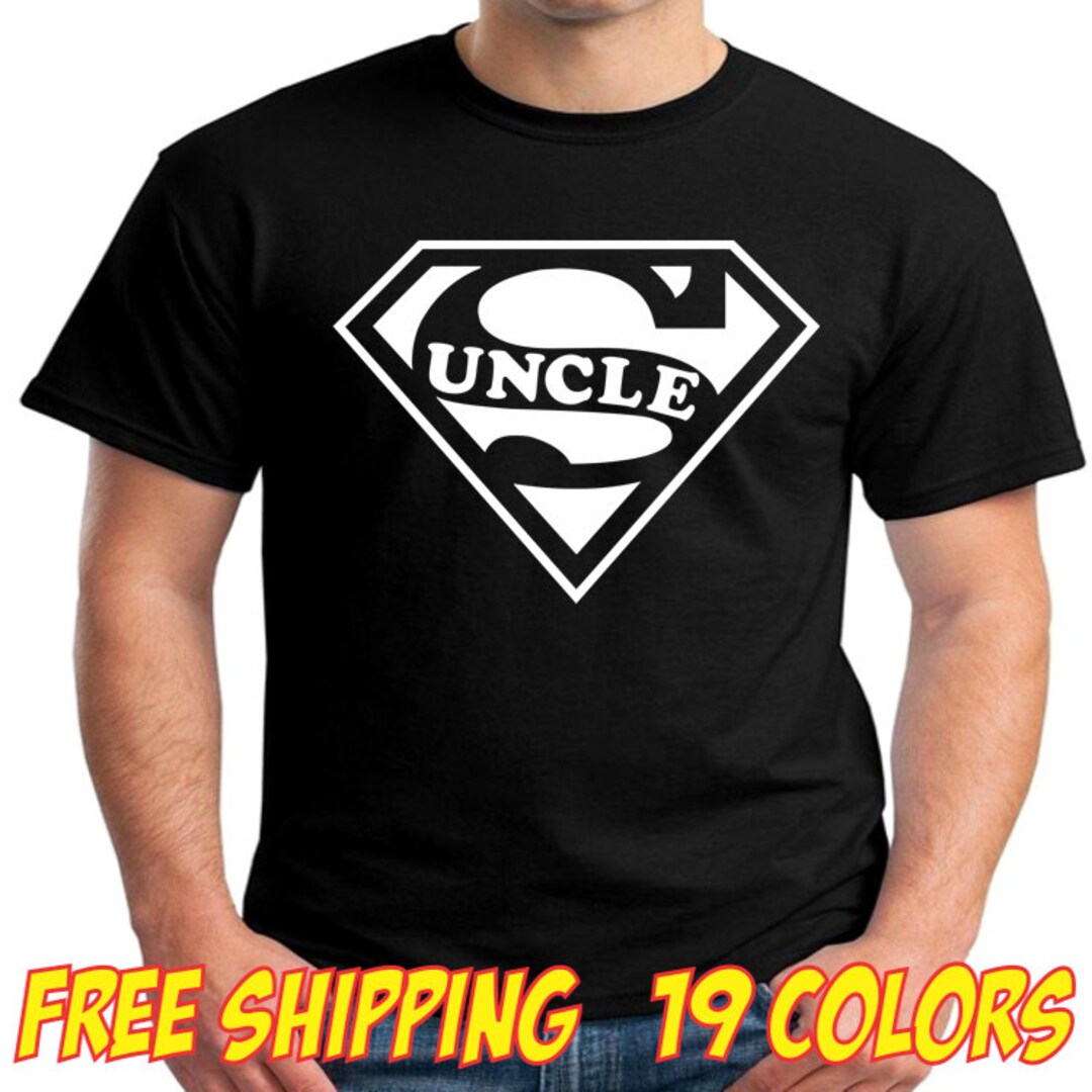 SUPER UNCLE Funny Superhero Fathers Day Gift Birthday Christmas Gifts ...