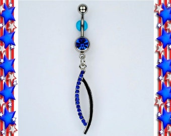 Infinity Belly Ring | Etsy