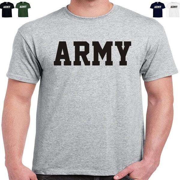 Army Physical Training Shirt - Etsy